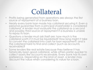 Presentation6 credit risk (Bank Management) | PPTX
