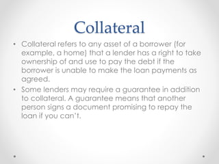 Presentation6 credit risk (Bank Management) | PPTX