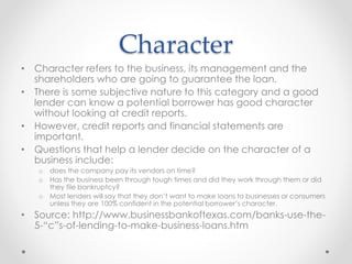 Presentation6 credit risk (Bank Management) | PPTX