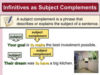 Presentation 6 infinitives | PPT