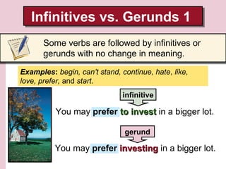 Presentation 6 infinitives | PPS | Real Estate Buying and Selling ...