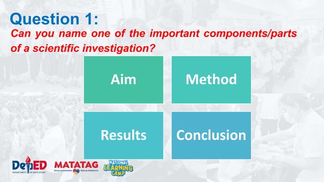 Presentation6 layout SCIENTIFIC INVESTIGATIONS – THE IMPORTANCE OF FAIR ...