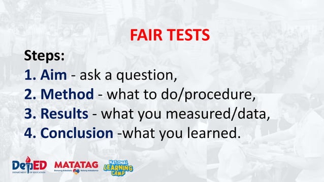 Presentation6 layout SCIENTIFIC INVESTIGATIONS – THE IMPORTANCE OF FAIR ...