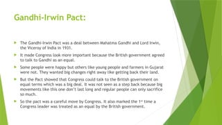 Gandhi the founder of India as a country | PPTX
