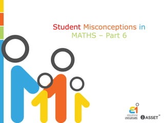 Student Misconceptions in MATHS – Part 6 | PPTX