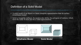 regularized boolean set operations | PPTX