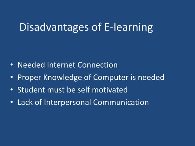 E-learning vs Classroom learning | PPTX