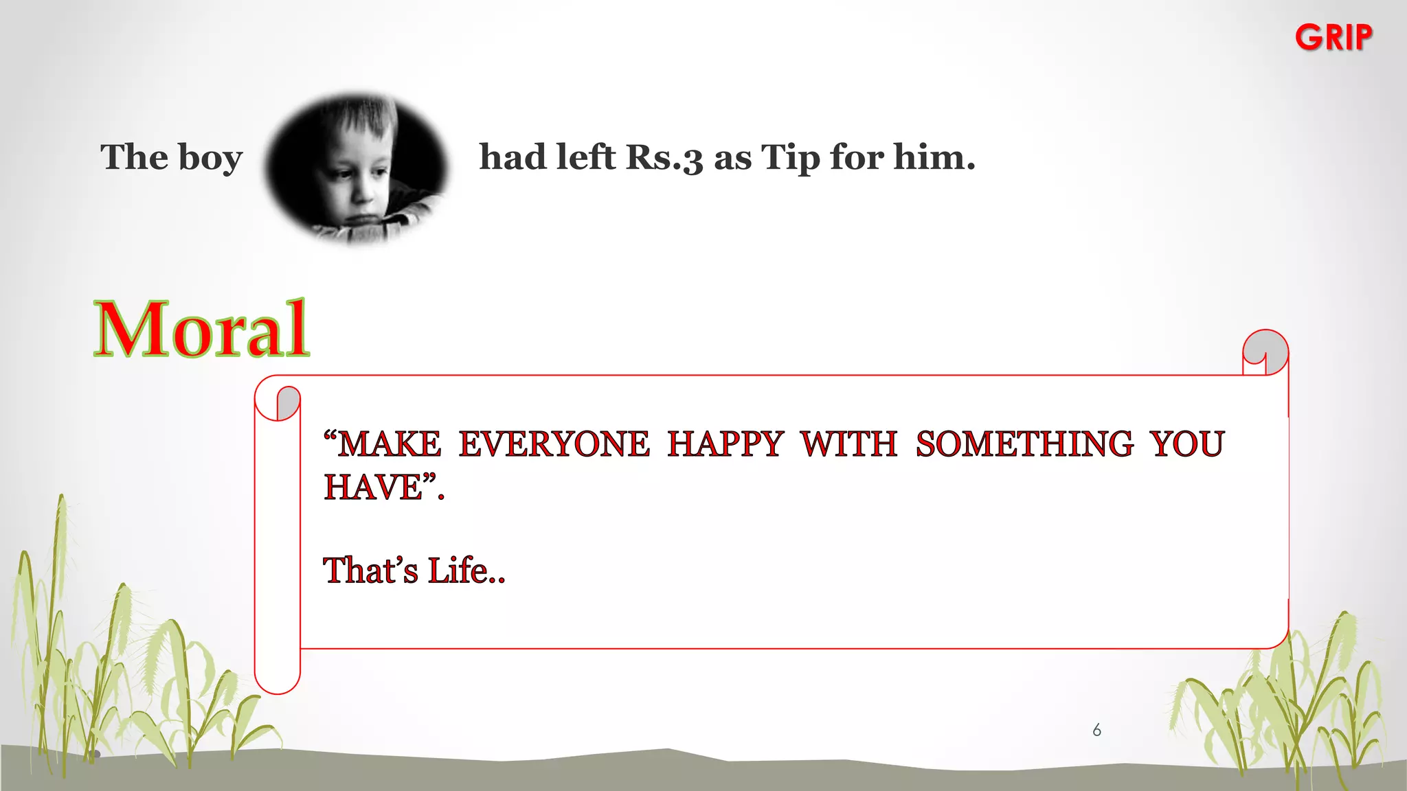 Short & sweet story (Ice Cream Moral Story) | PPTX