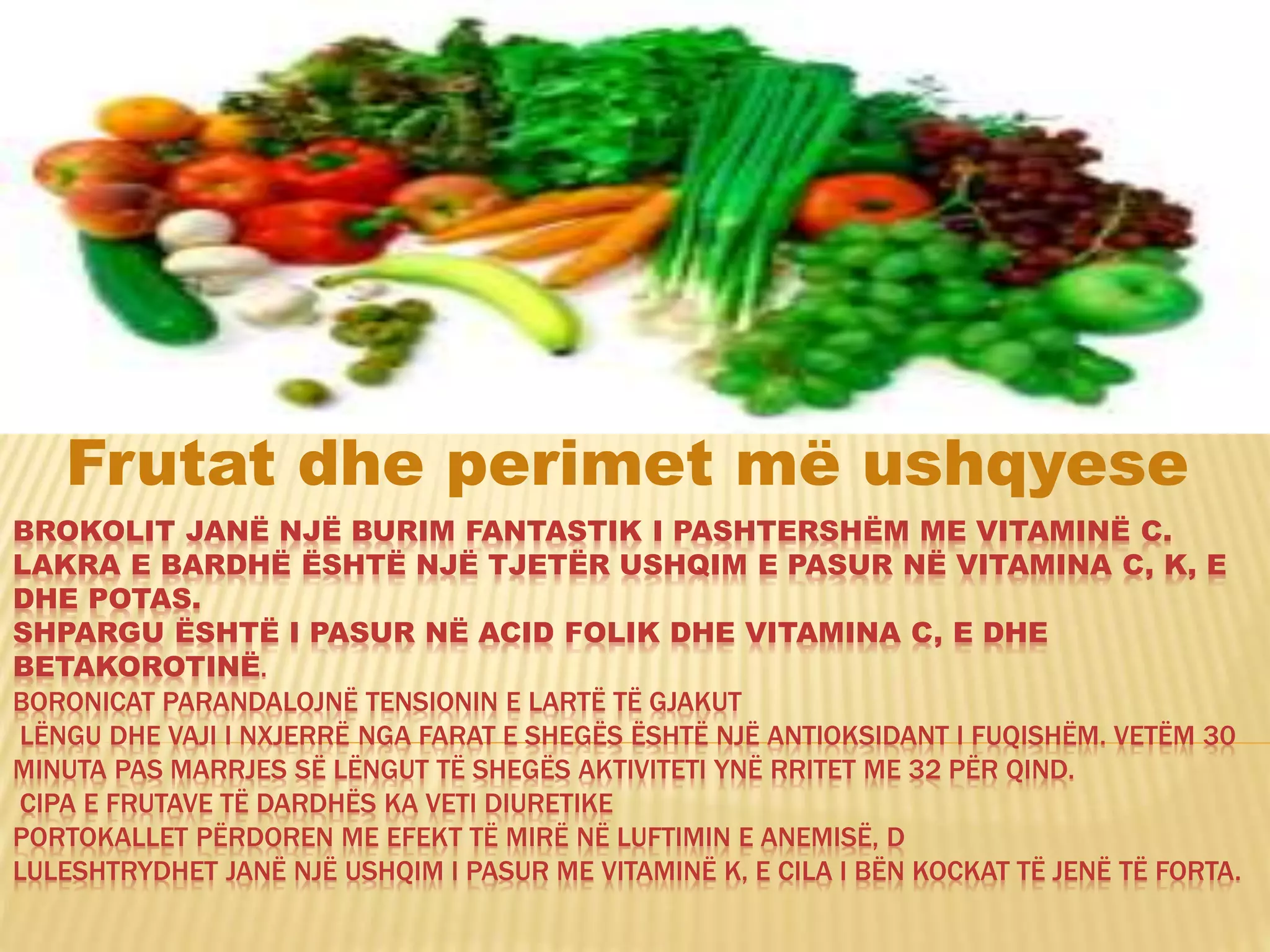 Te ushqyerit shendetshem | PPTX