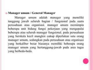MANAJER DAN CONTOH DALAM PERUSAHAAN NIKE | PPTX