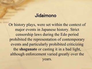 Kabuki of Japan | PPTX