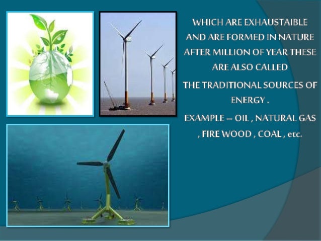 conventional and non conventional source of energy
