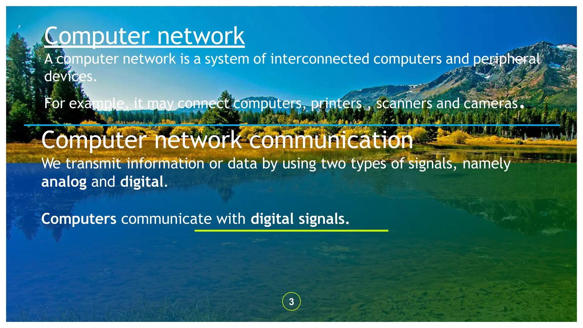 Presentation On Computer Networking And Topology Pptx