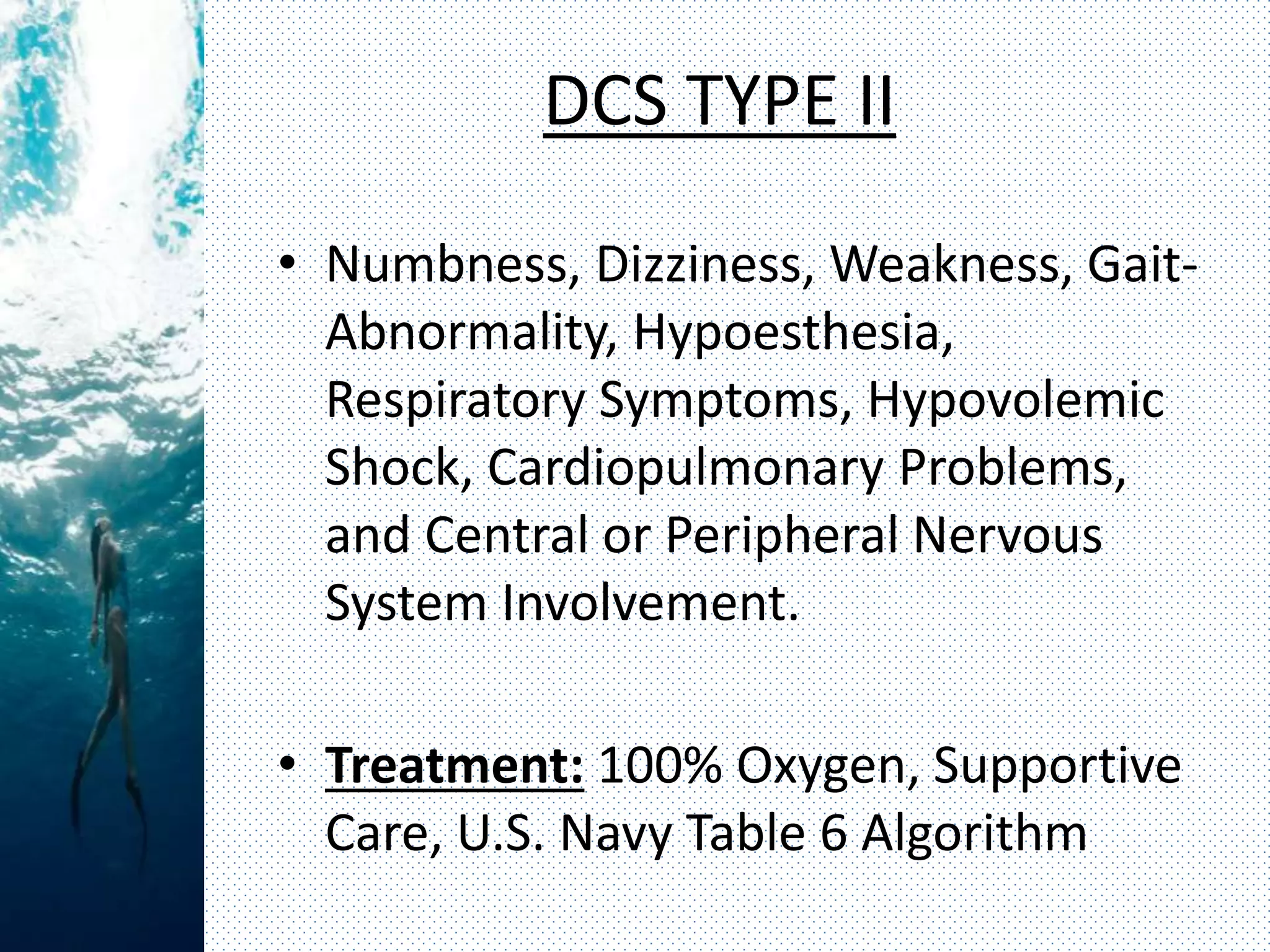 Decompression Sickness | PPTX