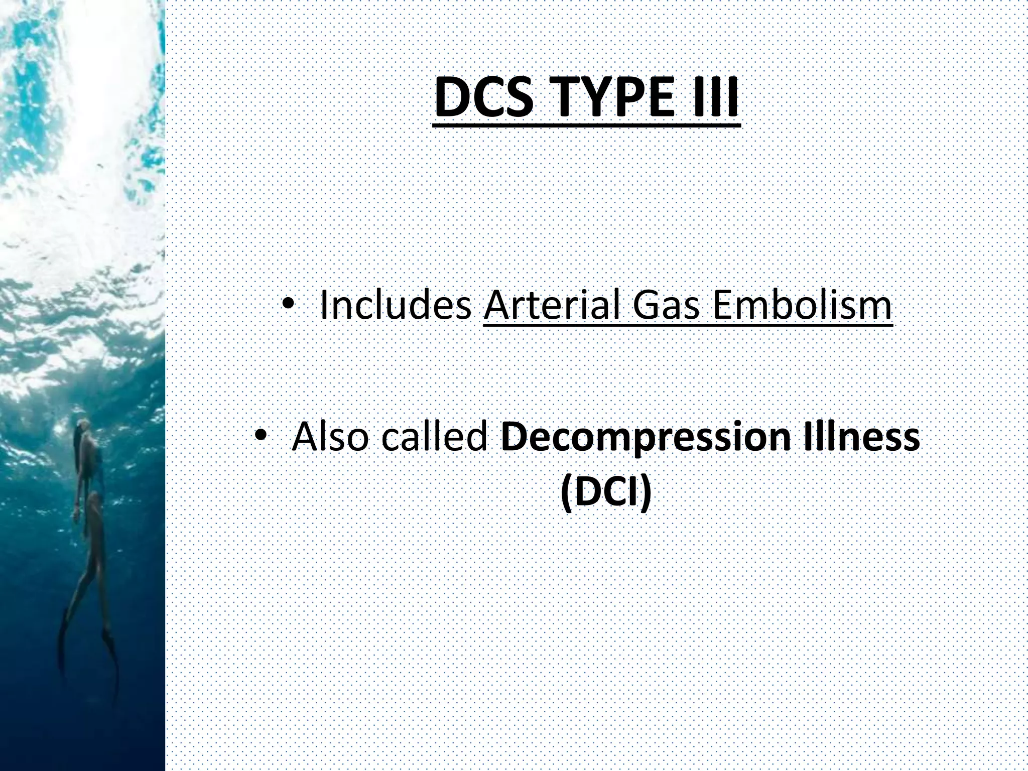 Decompression Sickness | PPTX