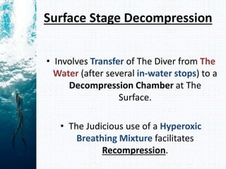 Decompression Sickness | PPTX