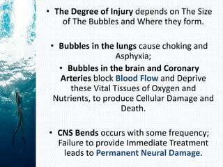 Decompression Sickness | PPTX