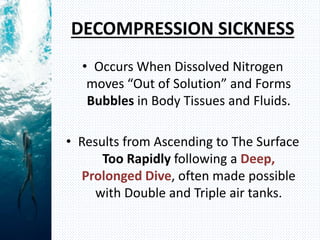 Decompression Sickness | PPTX