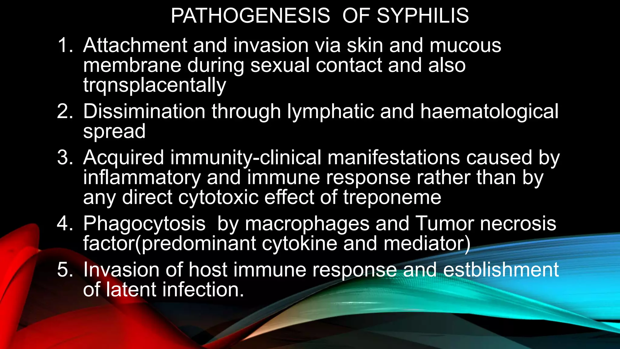 Oral manifestation of syphilis | PPTX