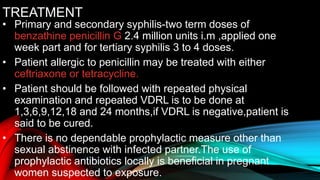Oral manifestation of syphilis | PPTX