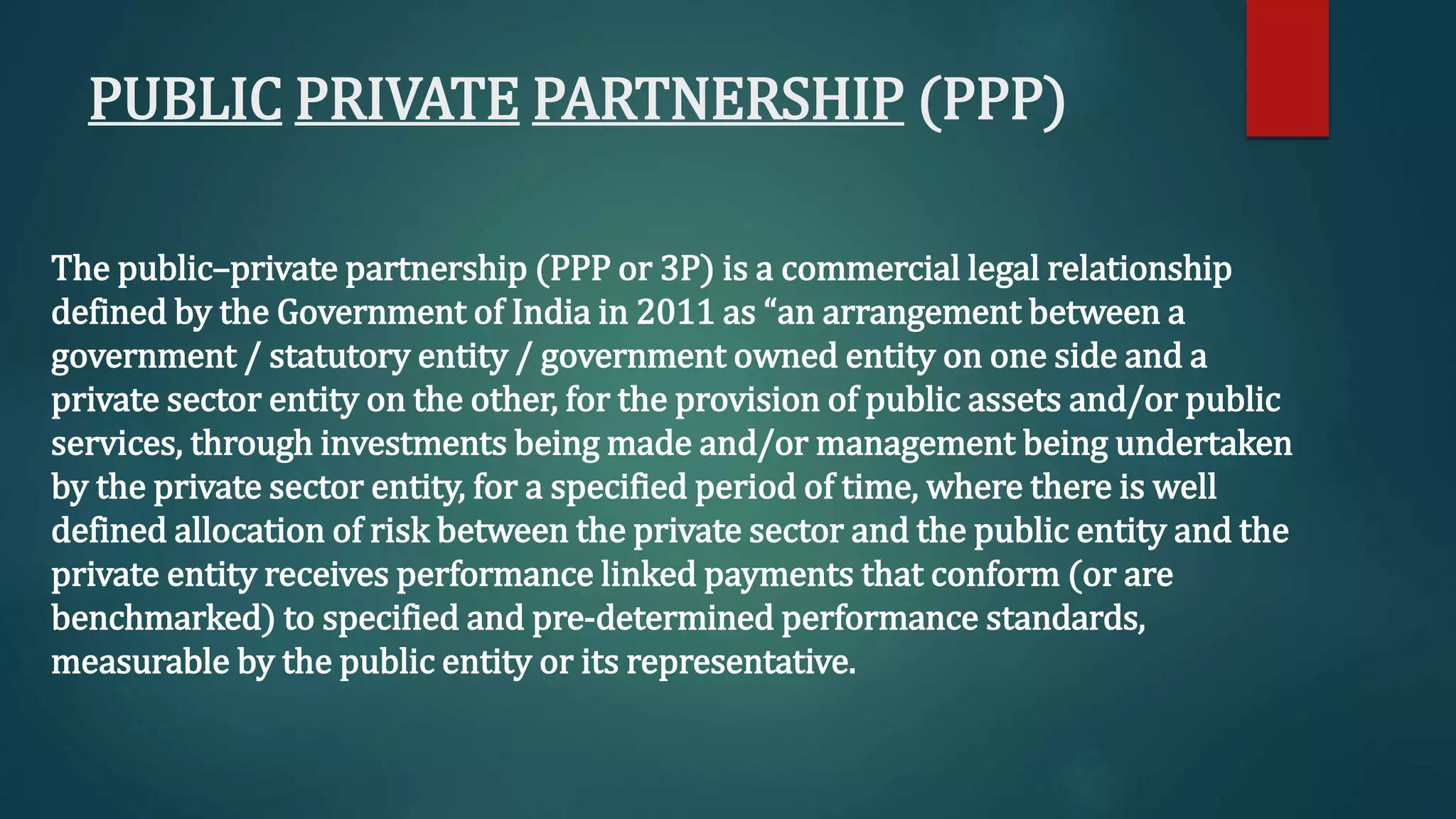 Public Private Partnership In Indian Airports | PPTX