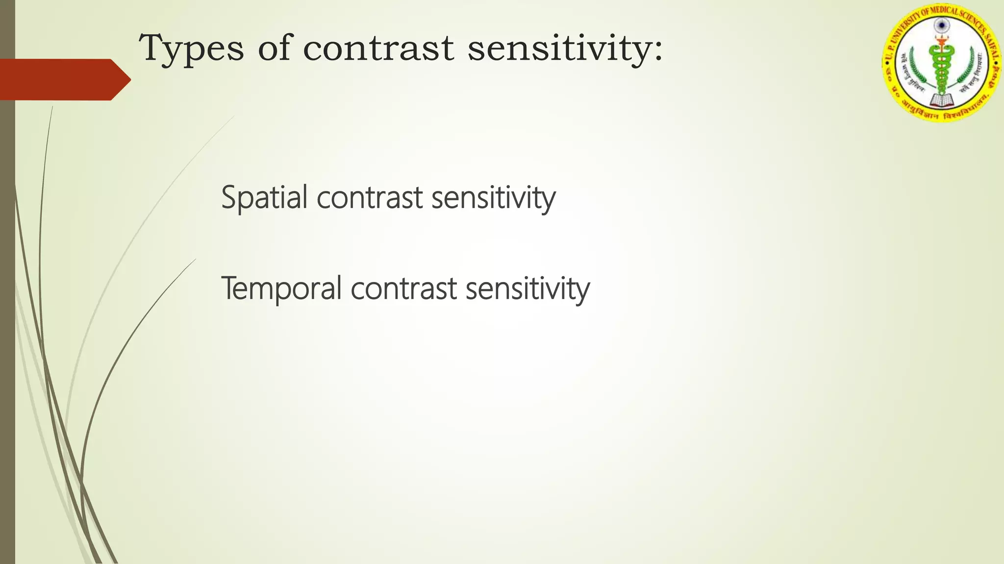Contrast Senstivity | PPTX