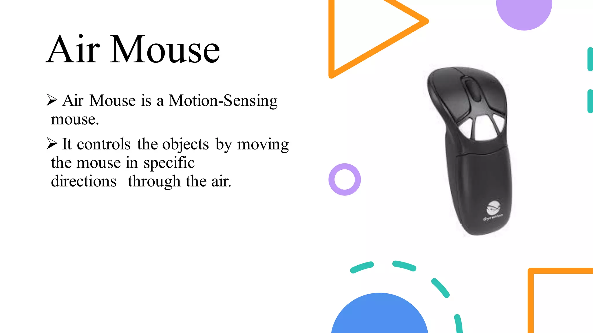 Pointing Devices | PPT