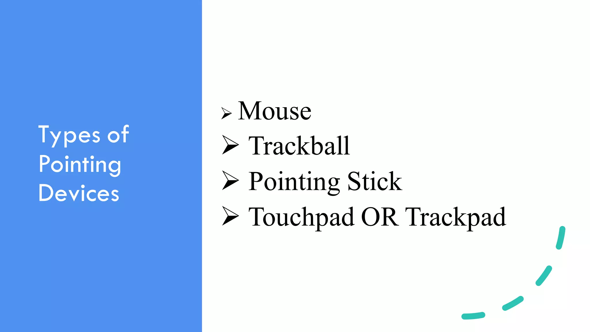 Pointing Devices | PDF