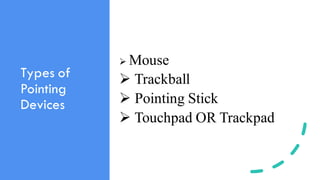 Pointing Devices | PDF