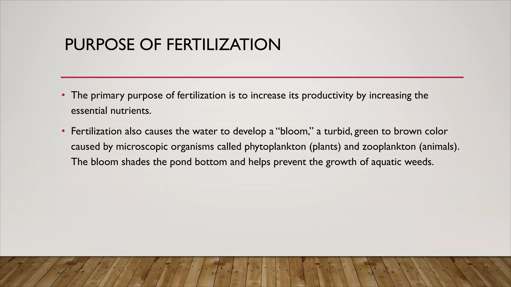 Fertilization of Fish Pond | PDF