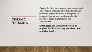 Fertilization of Fish Pond | PDF