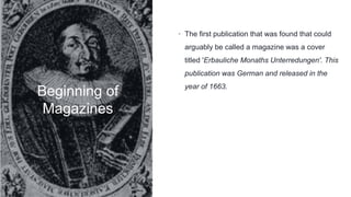 History of Magazine | PPT