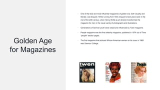 History of Magazine | PPT
