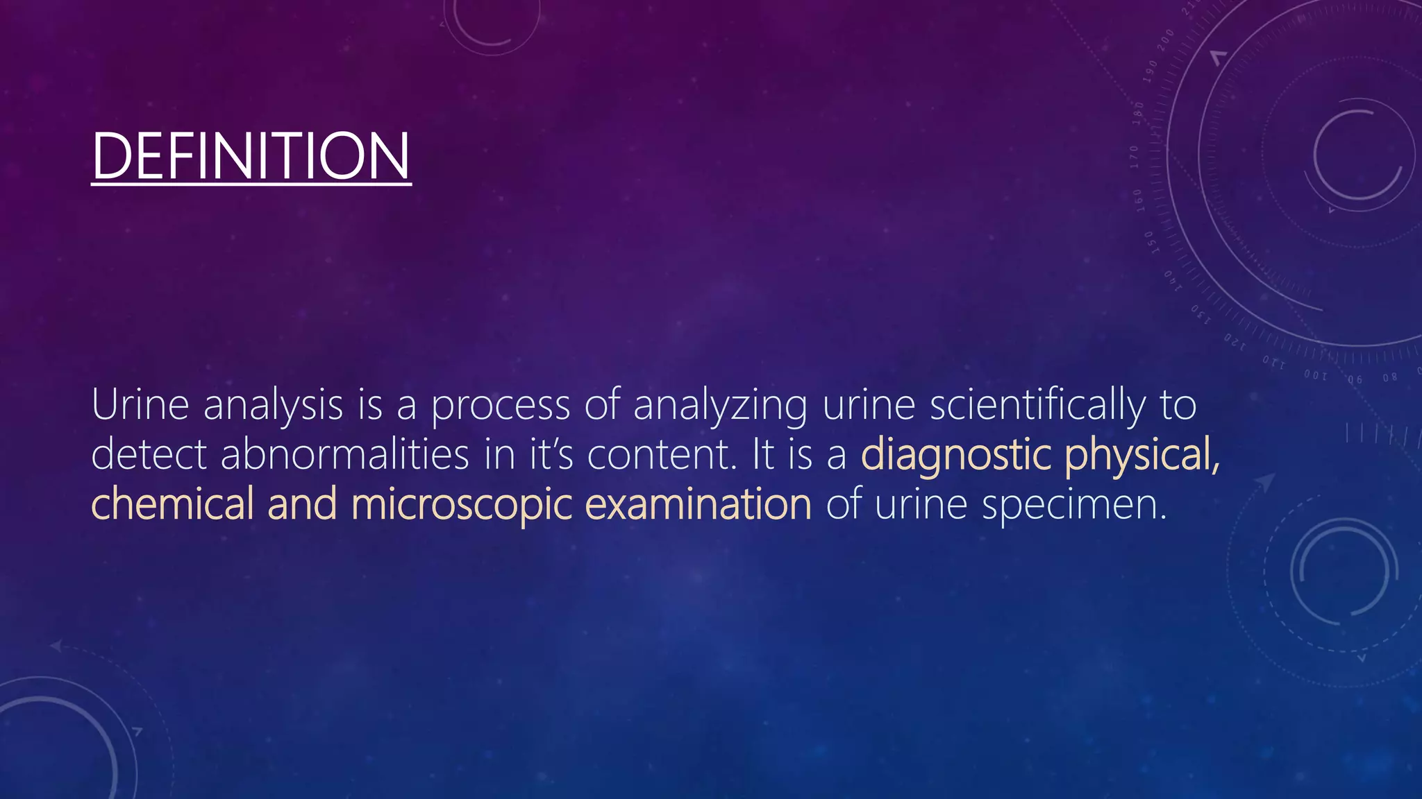 Urine Testing for Detection of presence of glucose and proteins | PPTX