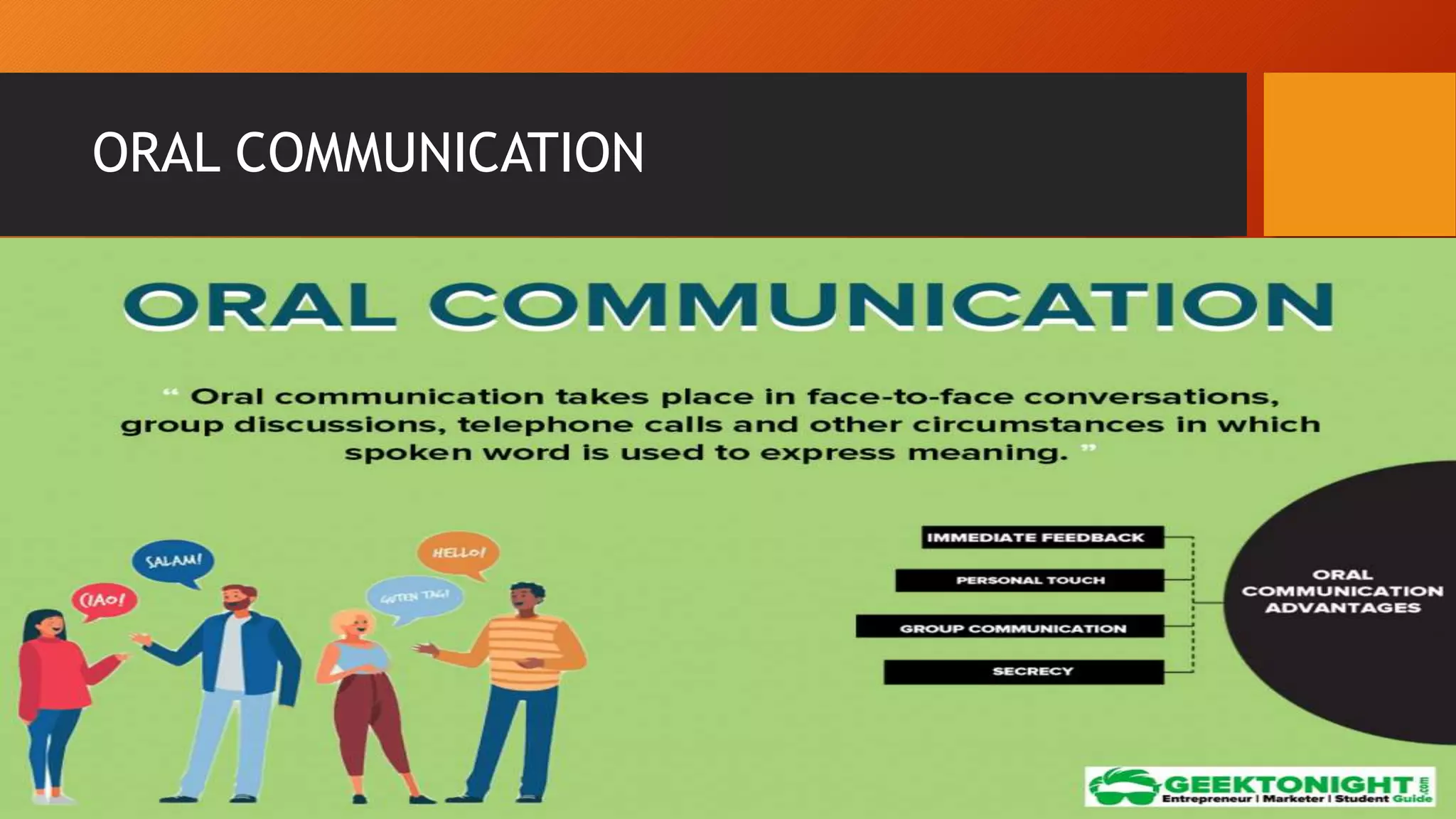 Oral Communication | PPT