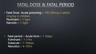 Metallic poison - As & Ba | PPTX