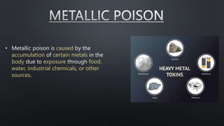 Metallic poison - As & Ba | PPTX
