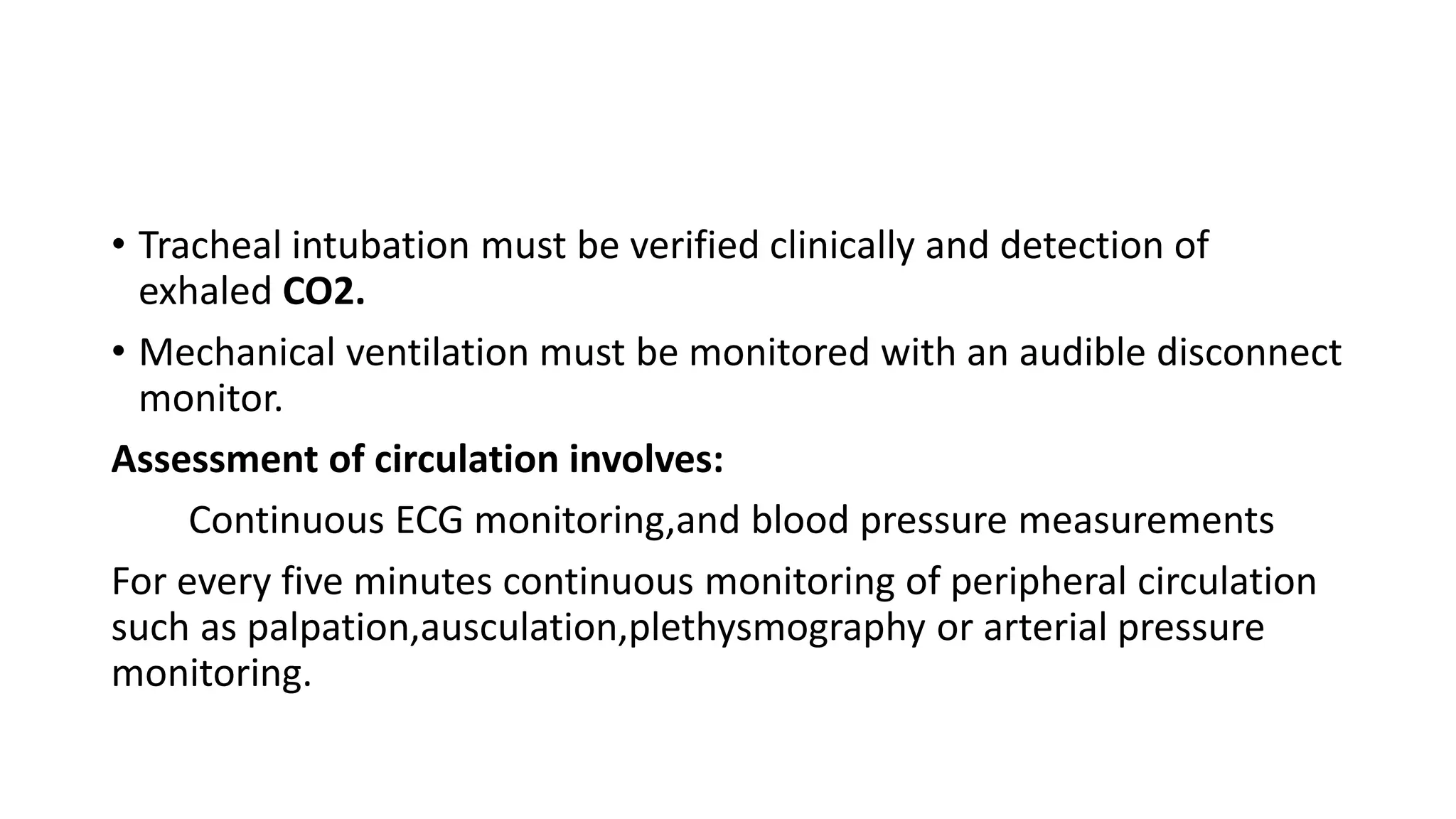 BASIC ANAESTHETIC MONITORING | PPTX