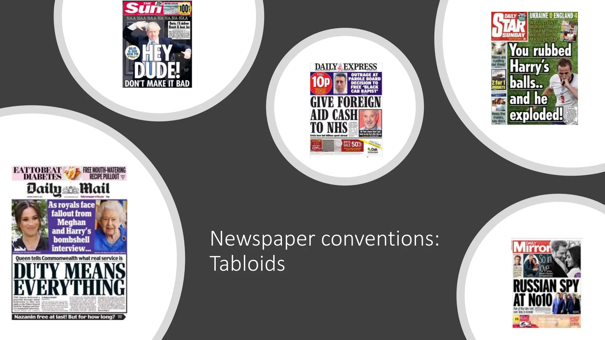 Tabloid newspapers | PPTX