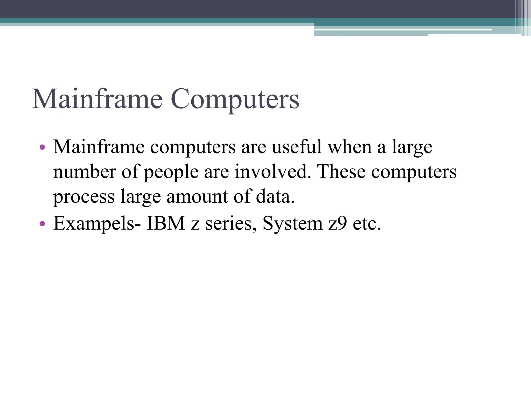 Types of Computer | PPT