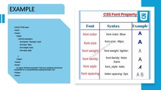 Presentation 7.07.pptx font properties . | PPT