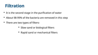 Large scale water purification in india psm | PPTX