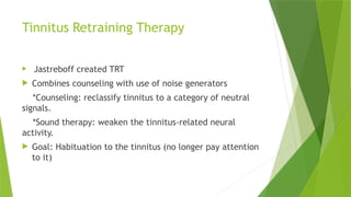Presentation (7).pptx tinnitus presentation | PPTX