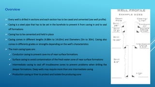 Presentation 7 casing & cementing | PDF