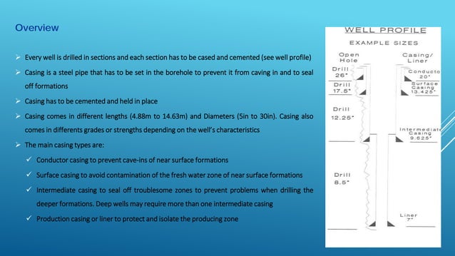 Presentation 7 casing & cementing | PDF | Geology | Science