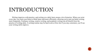 Reflection and reflective text | PPTX | Freelance Writing | Content ...