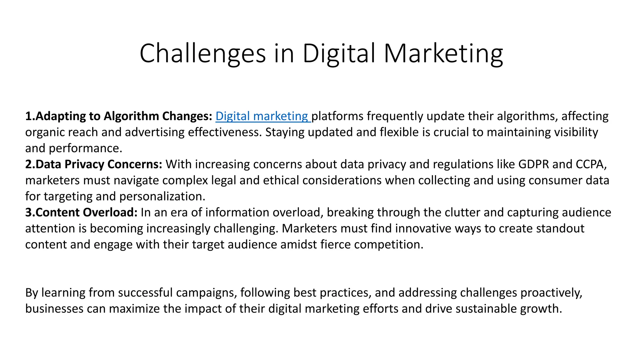 Real World Examples Of Successful Digital Marketing Campaigns Ppt