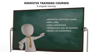 Using MikroTik routers for BGP transit and IX points | PDF