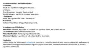 Principles of Distillation: Understanding the Fundamentals | PPTX