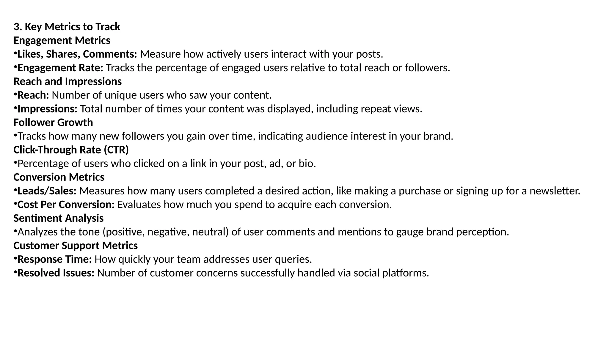Social Media Analytics: Measuring Success | PPTX